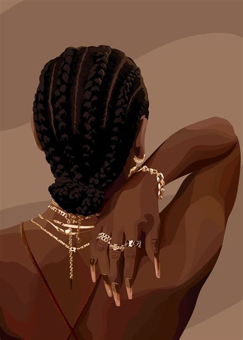 Black Art Print Black Women Ipad Wallpaper