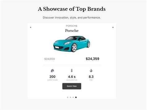 Loop Slider With Vehicles Unlimited Elements Widget Library For