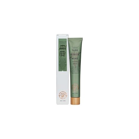 The Organic Skin Co Organic Task Force Nine Calming Cream Turmeric And Calendula 60ml Tonic