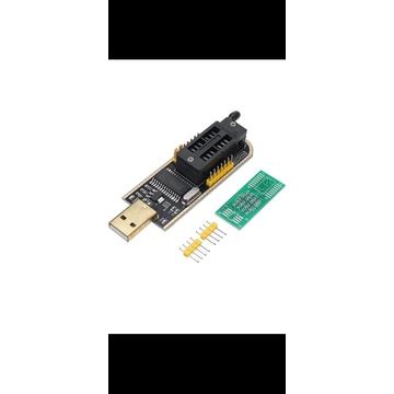 Jual USB PROGRAMER CH341A Lengkap Dengan Penjepit Eeprom FLASH IC Shopee Indonesia