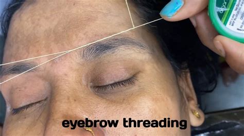 Eyebrow Threading Video Eyebrowthreading YouTube