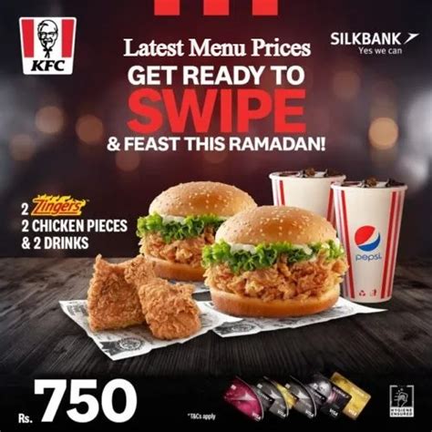 Kfc Gujrat Pakistan Menu Prices Latest Kfc Gujrat Menu Prices
