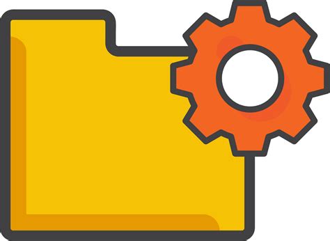 setting folder icon 15697939 png