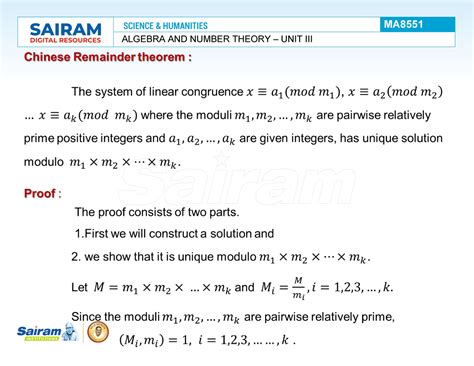 Chinese Remainder Theorem Problem Solving In Python Programming Studocu