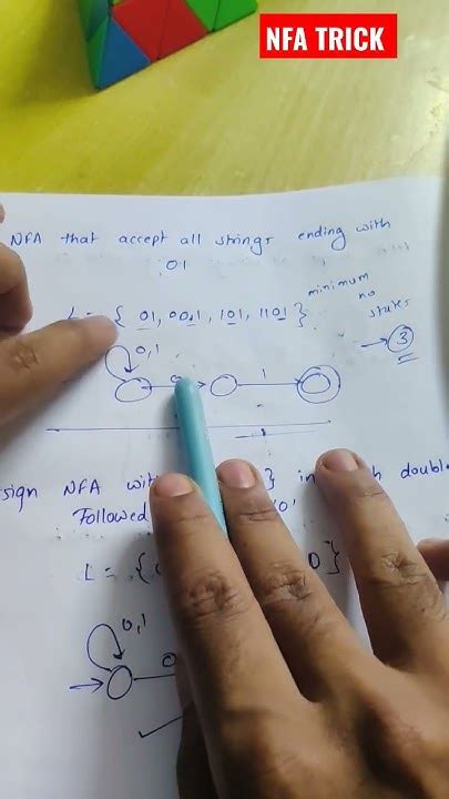 ️nfa easy trick make mashine diagram from language easily strings trick for theory
