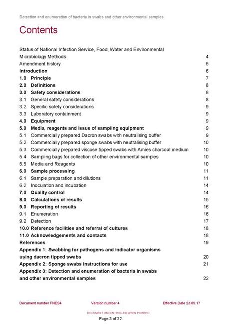 Detection And Enumeration Of Bacteria In Swabs And Other Environmental Samples