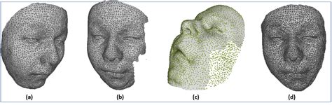 Missing Parts Reconstruction And Meshing A Reconstructed 3d Face