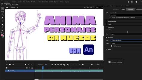 🎥 Animación Con Huesos En Adobe Animate Youtube