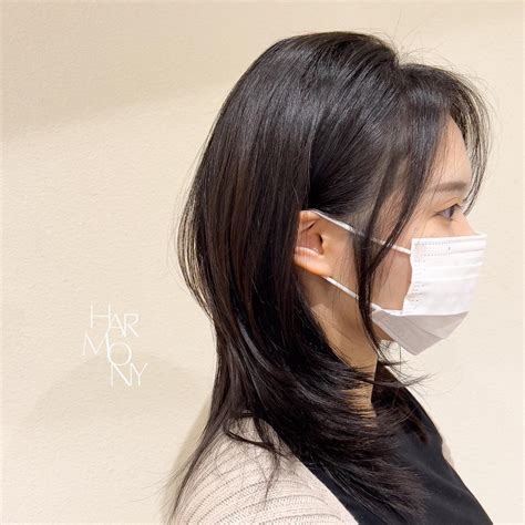 미사미용실 우아르헤어 윤아실장 미디움 레이어드컷으로 좀 더 자연스럽게 어깨에 닿아도 뻗쳐도 예쁜게 매력인 미디움길이 🙃 미디움레이어드컷 레이어드컷 미디움