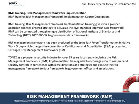 Rmf Training Risk Management Framework Implementation Pptx