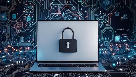 Premium Photo Network And Computer Cyber Security Concepts Laptop