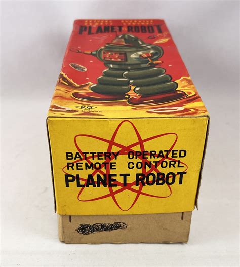 Robot Remote Control Planet Robot Battery Operated Tin Toy