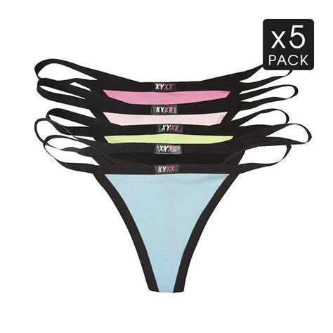 Women G Strings Xy Mix Colour Multipack Frank And Beans