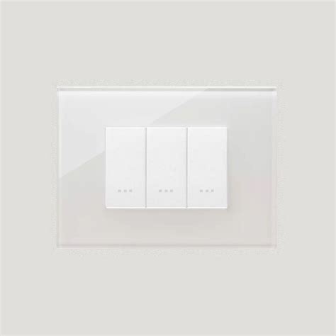 Vimar Eikon Exe Light Switches Plate Glass Archipro Au