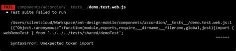 `npm Run Testall` Failed · Issue 1529 · Ant Designant Design Mobile · Github