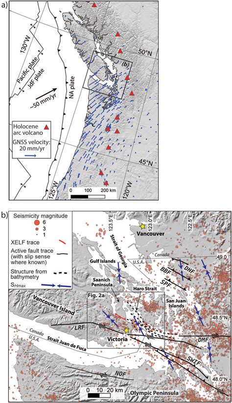 Tectonic Setting Global Navigation Satellite System Gnss Velocities