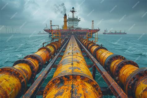 Gas Pipeline Infrastructure At Port Liquefied Propane Supply And