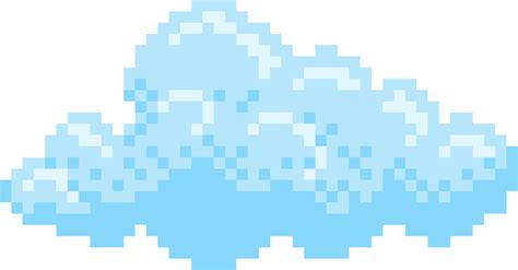 Pixel Cloud PNGs For Free Download