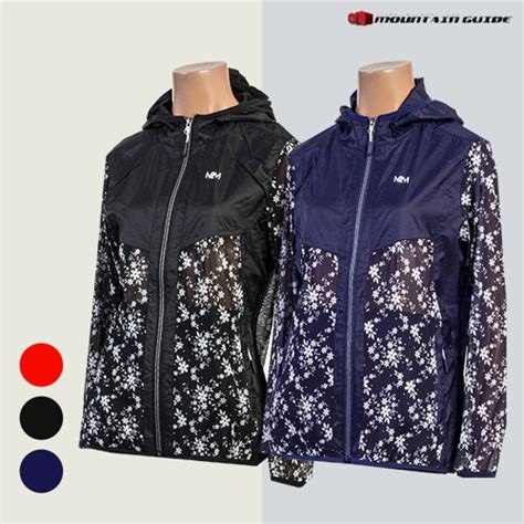 마운틴가이드 봄여름 등산복 단체복통풍 메쉬 여성 후드 망사 바람막이자켓 Mzw J212 201 에누리 가격비교