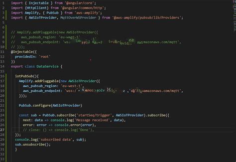 apmlify appsync subscriptions stop getting data after some time · issue 1283 · aws amplify