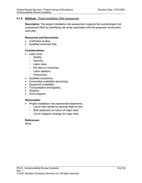 Constructability Review Guideline Pdf