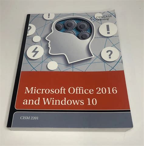 Microsoft Office 2016 And Windows 10 Cengage Learning 2017 Eur 13 74 Picclick Fr