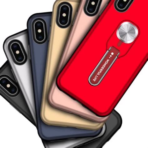 Hybrid Combo Case For Huawei Nova T Finger Ring Holder Kickstand Cover Buy Hybrid Phone Case