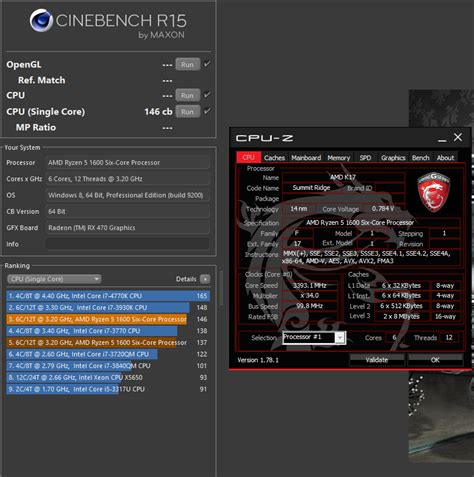 Ryzen Cinebench Single Core R Amd