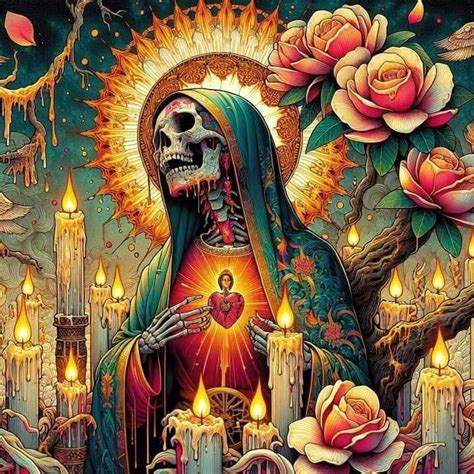 La Maravilla De La Santa Muerte Se Puede Observar En Cualquier