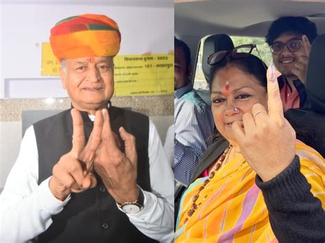 Rajasthan Assembly Elections 2023 Bjp Congress Claim Victory In