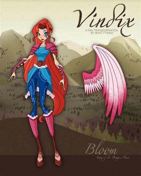 Одиночные обои Винкс Vindix Арт By Wittywinx Wallpapers With Winx Обои с Винкс