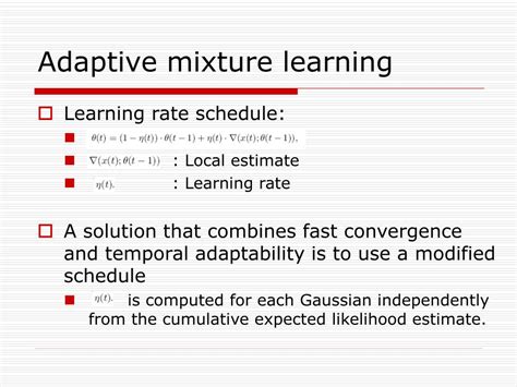 Ppt Effective Gaussian Mixture Learning For Video Background Subtraction Powerpoint