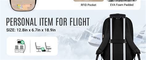 Light Flight Travel Laptop Backpacks For Women 173 Inches