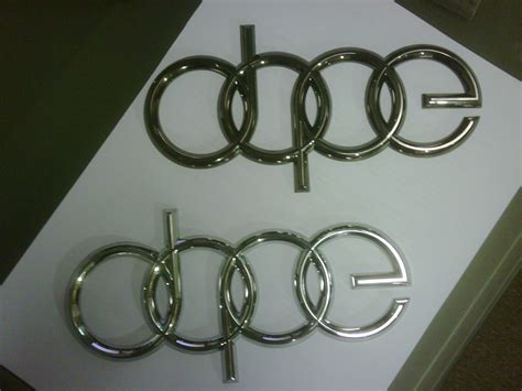 Ebay Find Audi Dope Emblems