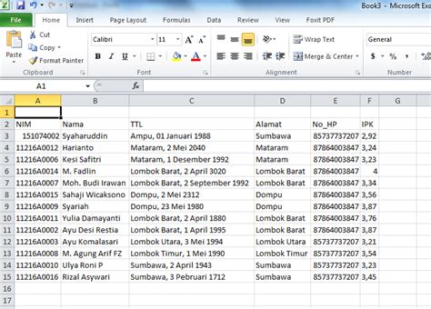 Export Data Dari Dbgrid Delphi Database Ke Ms Excell Pustaka Matematika