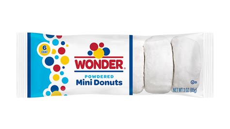 Wonder Powdered Mini Donuts — Wonder Bread