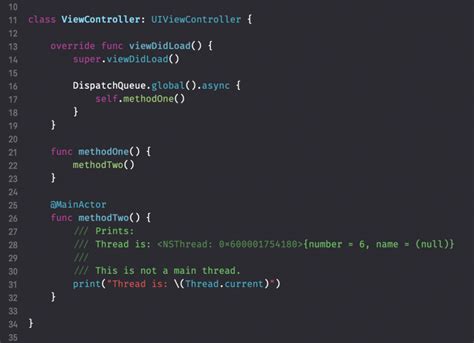 Mainactor Usage In Swift Explained To Dispatch To The Main Thread