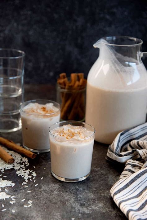 Easy Horchata Recipe Mexican Rice Drink The Flavor Bender