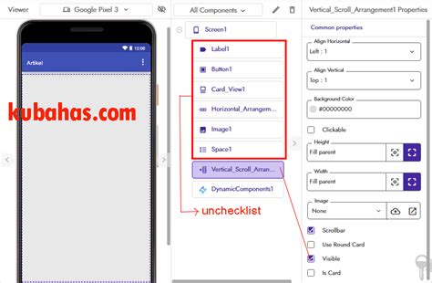 Membuat Listview Costum Di Kodular Kubahas