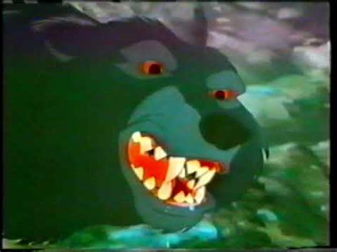 The Fox And The Hound Bear Attack Vhs Bootleg Version 2 Youtube