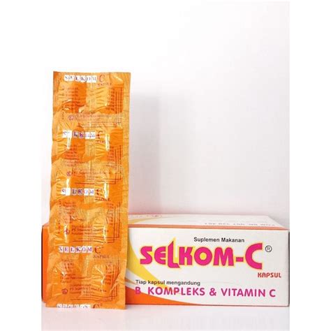 Selcom C Strip Multivitamin Vitamin B Complex And Vitamin C