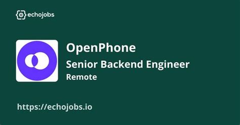 openphone is hiring senior backend engineer [remote] [typescript aws microservices java