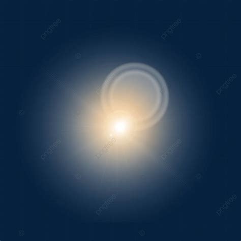 abstract star sun lens flare galaxy light effect james web star sun light effect png