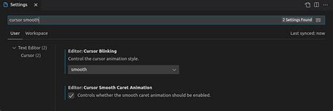 25 Vscode Tips And Tricks 1 Smooth Cursor By Tushar Upadhyay Medium