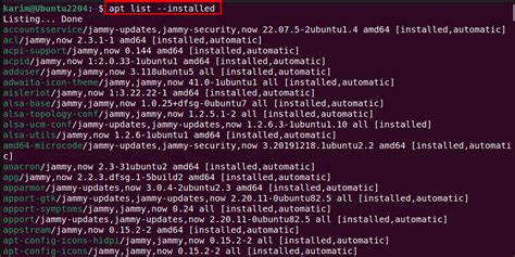 How To List Installed Packages On Ubuntu 2204 Ultahost Knowledge Base