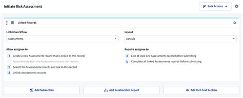 add a linked workflow section to a step form logicgate help center