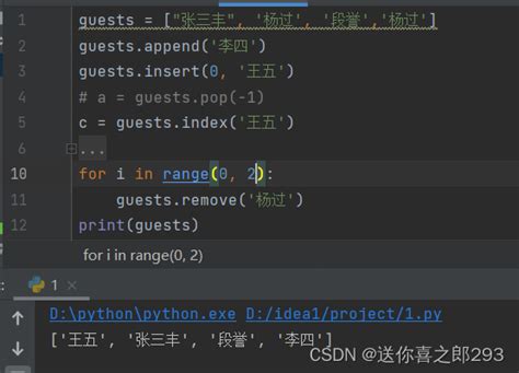 Python Remove（）方法python Remove只能删除一个 Csdn博客