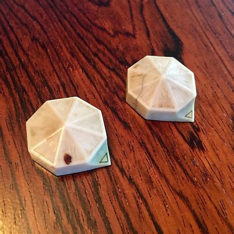 Epiphone Celluloid Octagon Pointer Knobs C 1940s 1950s Reverb