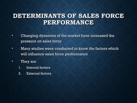Sales Force Evaluation And Control Ppt