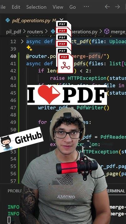 Te Enseño A Unir Archivos Pdf Con Python Y Fastapi Pdfmerge Pdf